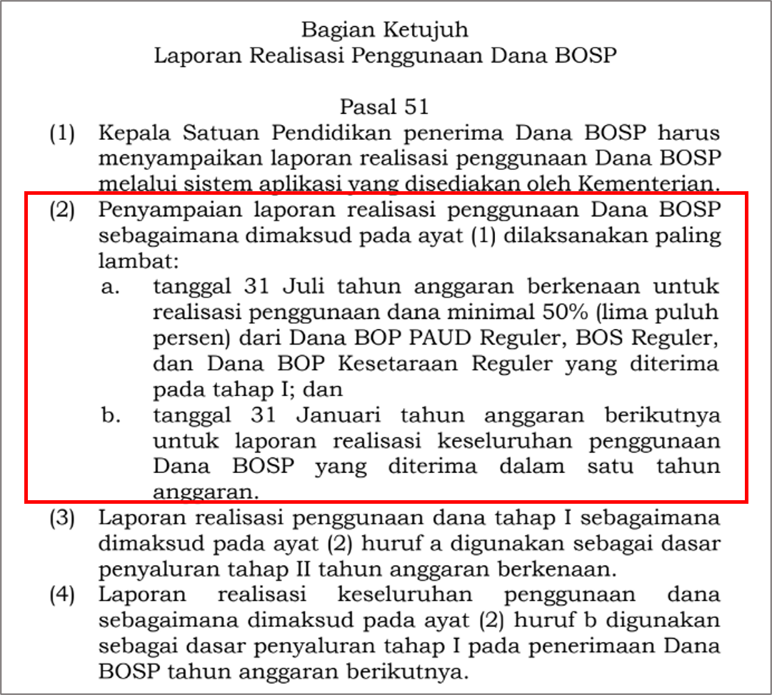 Perubahan Mekanisme dan Syarat Penyaluran Dana BOSP Reguler – Rumah ...