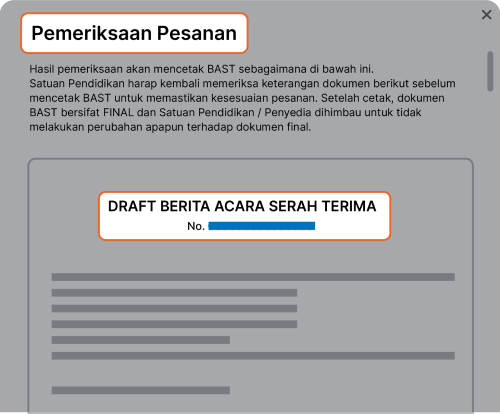 2) Melakukan Validasi BAST di SIPLah – Rumah Pendidikan