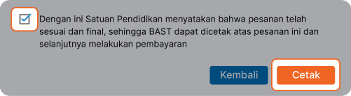 2) Melakukan Validasi BAST di SIPLah – Rumah Pendidikan