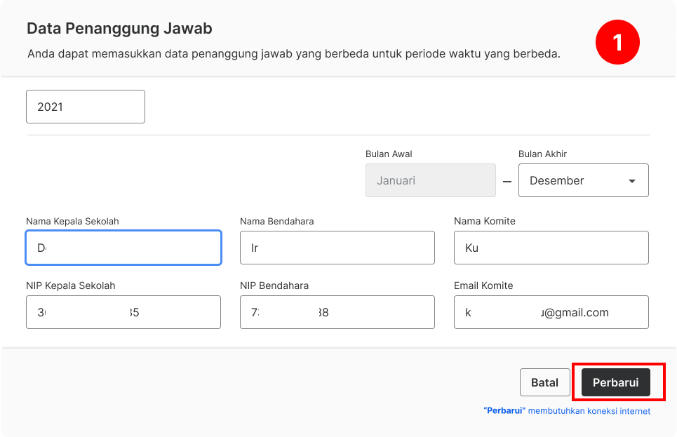 Fitur Unduh Database pada ARKAS 4 – Rumah Pendidikan