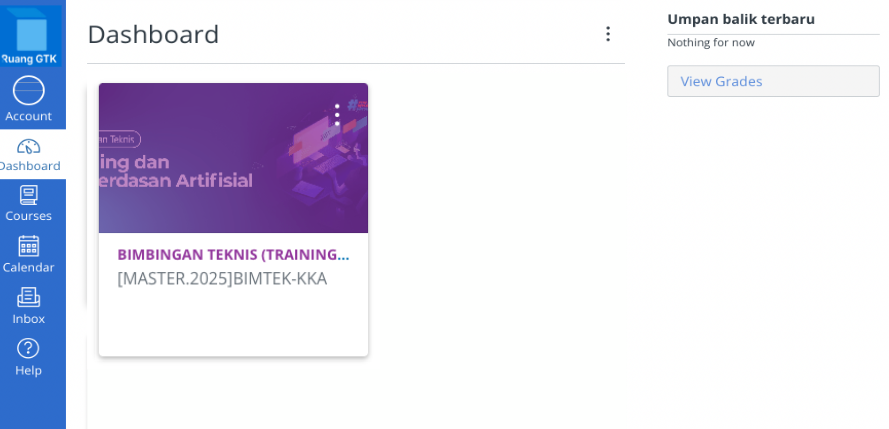 Cara masuk/login ke LMS Bimtek dan Pelatihan Koding dan Kecerdasan ...