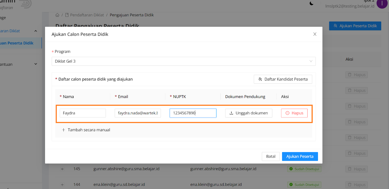 Cara Melakukan Pendaftaran Peserta ke LMS Bimtek dan Pelatihan Koding ...
