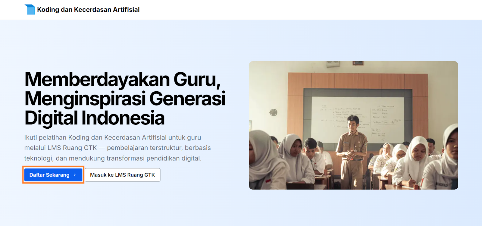 Cara Melakukan Pendaftaran Peserta ke LMS Bimtek dan Pelatihan Koding ...