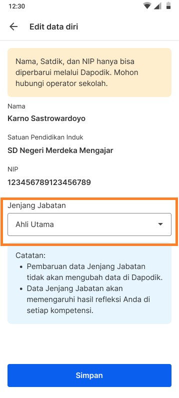 Mengecek Data Diri dan Mengisi Refleksi Kompetensi Guru – Rumah Pendidikan